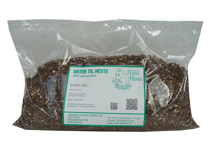 Gråbynke - urter til heste